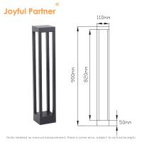 China Aluminum LED Lawn Lamp IP65Waterproof CREE LED 2 Years Warranty Height Customizable for sale