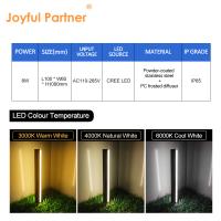 China Garden Pillar Lawn Light IP65 Waterproof CREE LED 8W AC110-265V From 16 Years Factory for sale
