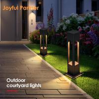 China Customization LED Lawn Lights 160*160*810MM Bridgelux LED 3000K 10W Warm White Ra85 for sale