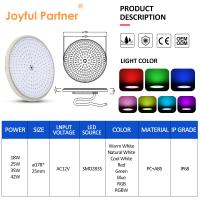 China Replaceable LED Module RGB/RGBW Color Change 12VAC 25W 35W DIA178*25MM With Resin Filled for sale