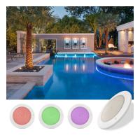 China Resin Filled Pool Light DIA120MM AC12V 10W Fully Plastic SMD2835 63PCS Constant voltage for sale