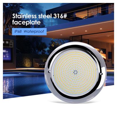 China SMD LED SPA Lights Par56 Stainless Steel IP68 Waterproof AC12V Surface Mounted for sale