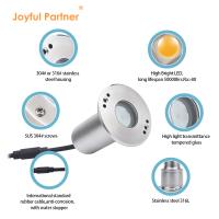 China LED Mini Waterproof Recessed Marker 1W 12V DC 8° Narrow Beam Angle IP68 Outdoor Lighting for sale