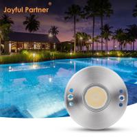 China LED Mini Waterproof Recessed Marker 1W 12V DC 8° Narrow Beam Angle IP68 Outdoor Lighting for sale