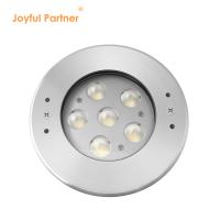 China Outdoor Pool Light DC24V 12W RGB Clear Glass 316 Stainless Steel IP68 for Maintenance Projects for sale
