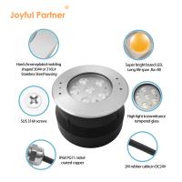 China Outdoor Pool Light DC24V 12W RGB Clear Glass 316 Stainless Steel IP68 for Maintenance Projects for sale