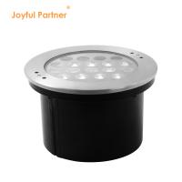China Recessed Underwater Light DC24V 18W RGB 316 Stainless Steel IP68 with Remote and Transformer for sale