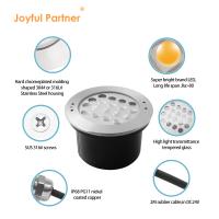 China Underwater Pool Lamp Lighting Waterproof IP68 12V Stainless Steel 18W 36W LED Single Color CE ROHS Certification for sale