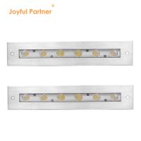 China Outdoor  Swimming Linear Light stainless steel#316 6x3W RGB3IN1 LED With Mounting Support for sale