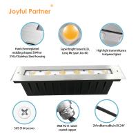 China Outdoor  Swimming Linear Light stainless steel#316 6x3W RGB3IN1 LED With Mounting Support for sale