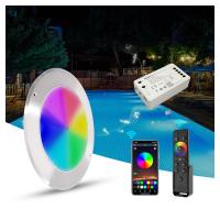 China IP68 LED PAR56 Pool Light RGB Color Changing 12VDC AC 35W DIA280mm SMD2835 432pcs With Color Package for sale