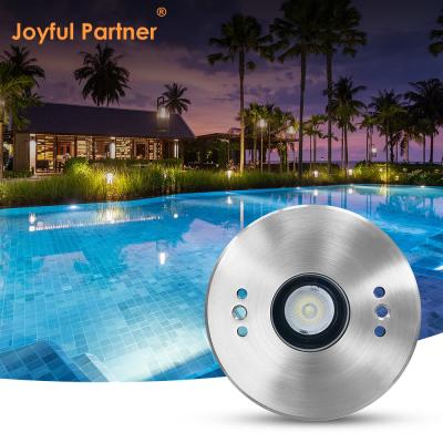 China LED Underwater Lights DMX Control RGB Premium 1W/2W/3W Buried 316 Stainless Steel For Pools for sale