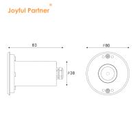China Swimming Pool light 3W DC24V SS Material CE Certified Long-Lasting Deep Anti-glare With Carton Packaging for sale