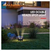 China Landscape LED Lighting Narrow Beam Angle 3° DC24V 12V 2*3W For Outdoor Entertainment Areas for sale