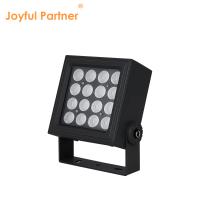 China Outdoor LED Garden Spot Light Die-Casting Aluminum Square 130*130mm 16x1W LED For Outdoor Use for sale