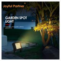 China LED Garden Low Voltage Spot Light Die-Casting Aluminum Material Square 130*130mm Single Color 3000K for sale