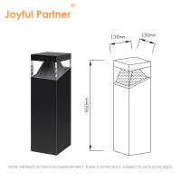 China Garden Bollard Light Aluminium 10W 3000K AC110-265V Height 45cm For Landscape Pathway for sale