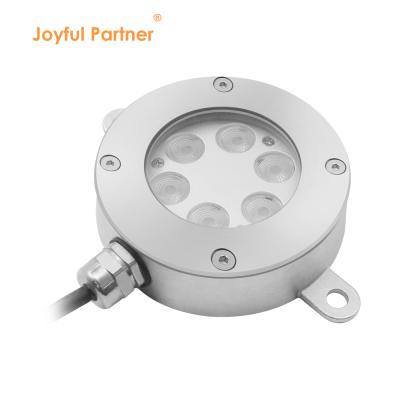 China Led Fountain Ring Light 6W 18W RGB DMX Control LED Color Change IP68 Waterproof With Optional Accessories for sale