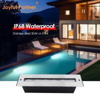 China Underwater Light Linear 6X2W RGB3in1 Anti-Corrosion Stainless Steel 316 IP68 Waterproof for sale