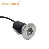China RGB LED Underground Light 3 watts DC24V Beam Angle 30Degree IP67 Mini Size with Anti-Glare Design for sale