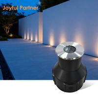 China Inground Buried Lamp 3 Watts 55mm Diameter CRI 85/90 DC24V Aluminum Material Asymmetrical Lens For Parking Lot for sale