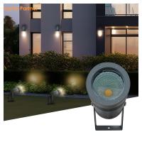 China CREE COB 12V LED Spike Lights Aluminum Body IP65 Waterproof Low Voltage 6W For Walkway for sale
