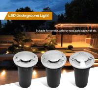 China IP67 Drive Over Inground Lights 100-240VAC LED Single Color Waterproof With Plastic Back Box for sale