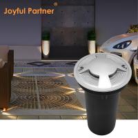 China RGB LED Deck Light Garden IP67 1W 2W 3W DC12V 24V Die Cast Aluminum Material 316 Stainless Steel Cover for sale