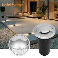 China RGB LED Deck Light Garden IP67 1W 2W 3W DC12V 24V Die Cast Aluminum Material 316 Stainless Steel Cover for sale