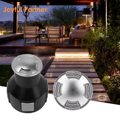 China 3W Side View Underground Light DIA 55MM Diameter Stainless Steel 316 Cover For Driveway Path for sale