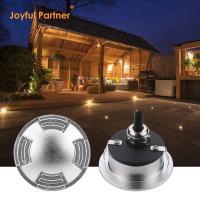 China Stainless Steel Buried Inground Light Waterproof 2 Side View DIA55MM SS316 Cover CE ROHS For Walkway for sale