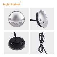 China IP67 Ultra-thin Underground Lights 24V 3W DIA70MM Recessed Warm White From China Factory for sale