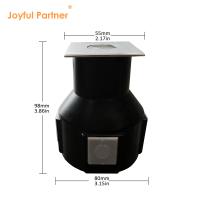 China Recessed Underground Light Waterproof 3000K 55*55MM 24V DC IP67  SS316L Square Shape With Frosted Glass for sale