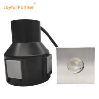 China Recessed Underground Light Waterproof 3000K 55*55MM 24V DC IP67  SS316L Square Shape With Frosted Glass for sale