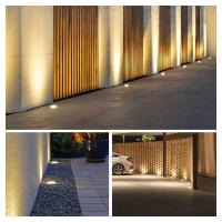 China Recessed Mini Deck Light 12V 24V 1W 2W LED Single Color DIA 38MM For Garden Square for sale