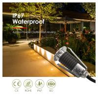 China Recessed Mini Deck Light 12V 24V 1W 2W LED Single Color DIA 38MM For Garden Square for sale