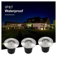 China Underground LED Garden Lights 3W 6W 9W DC12V-24V DIA108MM With Beam Angle 30 Degree for sale