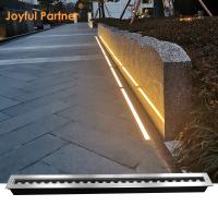 China Inground Linear Light 24W DC24V Waterproof New IP67 Aluminium Body and 316 Stainless Steel for sale