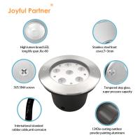 China 24VDC Outdoor Inground Light Waterproof 6W 12W DIA160MM Stainless Steel Body For Project for sale