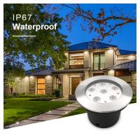 China 24VDC Outdoor Inground Light Waterproof 6W 12W DIA160MM Stainless Steel Body For Project for sale