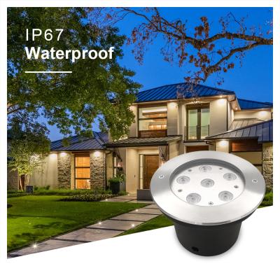 China 24VDC Outdoor Inground Light Waterproof 6W 12W DIA160MM Stainless Steel Body For Project for sale