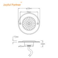 China Swimming Pool Led Lights 316 Stainless Steel Material PAR56 Full Resin Filled IP68 for sale