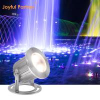China Underwater LED Lights 3x3W RGB 3in1 Stainless Steel 316SS IP68 12V-24V Low Voltage Spotlight for Landscape Application for sale