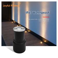 China Mini IP67 Underground Light Waterproof Single Color 3000K Stainless Steel 1W 3W Recessed Mounting for sale