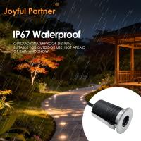 China LED Underground Light IP67 3W 3years Warranty Cutout 40-42MM For Squares Sidewalk for sale