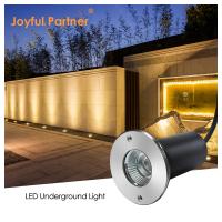 China COB Inground Recessed Lights 316SS 6W 12V-24V IP67 Waterproof Stainless Steel Front Cover for sale
