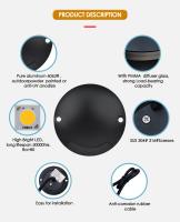China Side View LED Step Light IP67 1W 2W Aluminum Material Body One way Two way DC24V Warm White for sale