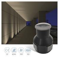 China LED Uplight 1W 2W Stainless Steel 316 Front Cover 100-240VAC DIA 55MM With Plastic Back Box for sale