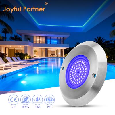 China LED PAR56 LED Swimming Pool Light 6W SMD2835 Dimension 110*34MM 20pcs/CTN DC12V Stainless Steel 316 With ABS for sale