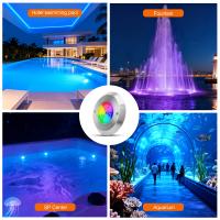 China 6W Ultra Slim Underwater PAR56 Pool Lamp  SMD LED 2835 Waterproof 110x34MM DC12V/AC12V for sale